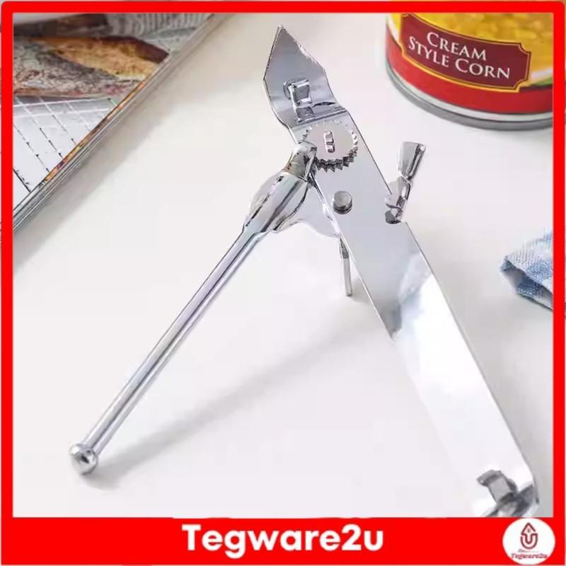 Alat Pembuka Tin Susu/ Sardin / Botol Kaca 2 in 1 Stainless Steel ...