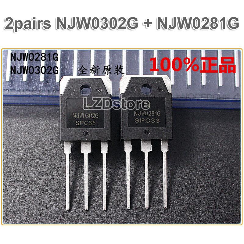 Transistor Kuasa Silikon, 2 Pasang, Asal (2pcs NJW0302G + 2pcs - TikTok ...