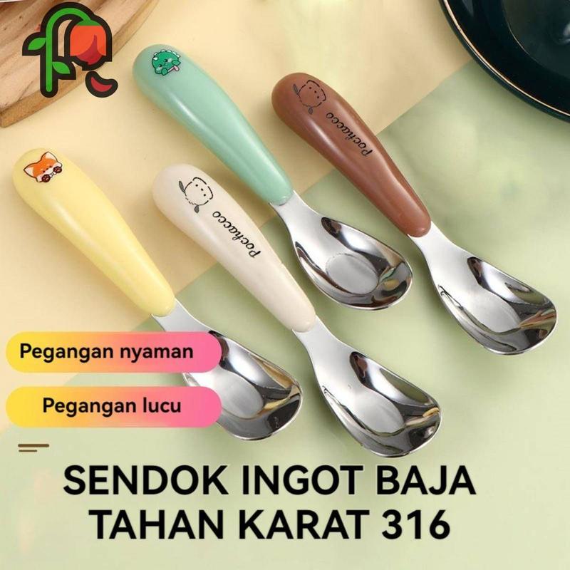 Stainless Steel Baby Spoon Set (Including Boxed Spoon) - Portable ...