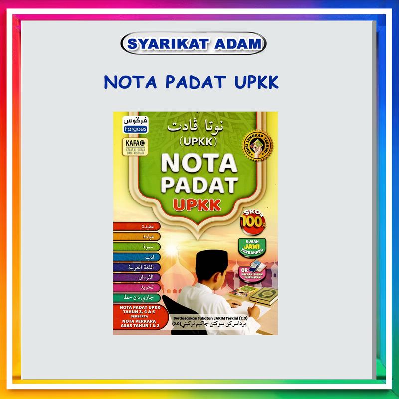 [ADM] NOTA PADAT UPKK TAHUN 3,4,&5 (2026) -FARGOES - TikTok Shop Malaysia