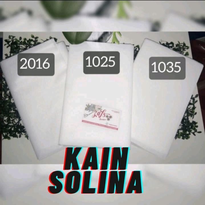 Kain Solina & Kalin Lapik Leher/kertas gam - TikTok Shop Malaysia