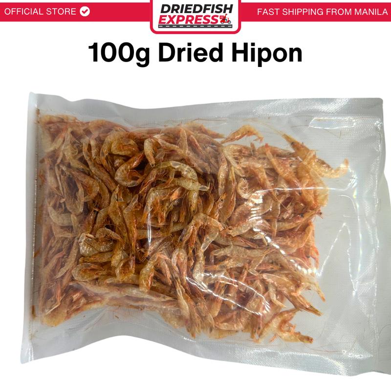 100g Dried Hipon from apari in food grade ziplock - TikTok Shop Philippines