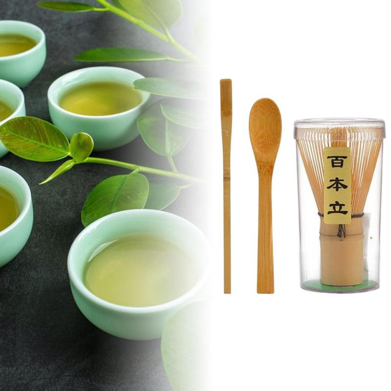 Kit Pukul Matcha Jepun, Diperbuat daripada Buluh, Sudu Teh Tradisional ...