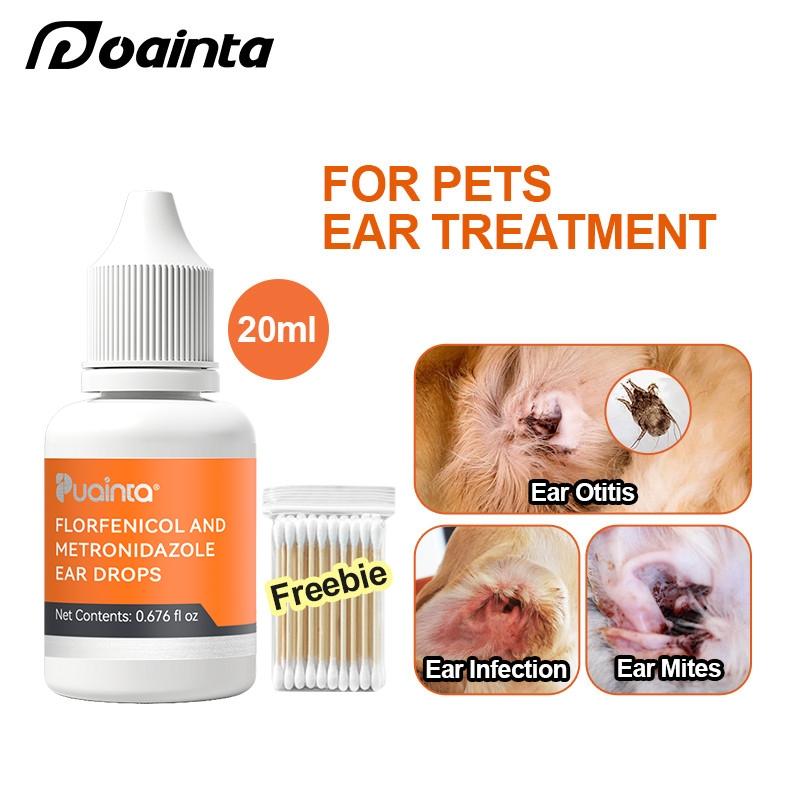 PUAINTA Cat and Dog Ear Drops for Infection Ear Cleaning Drops - TikTok ...