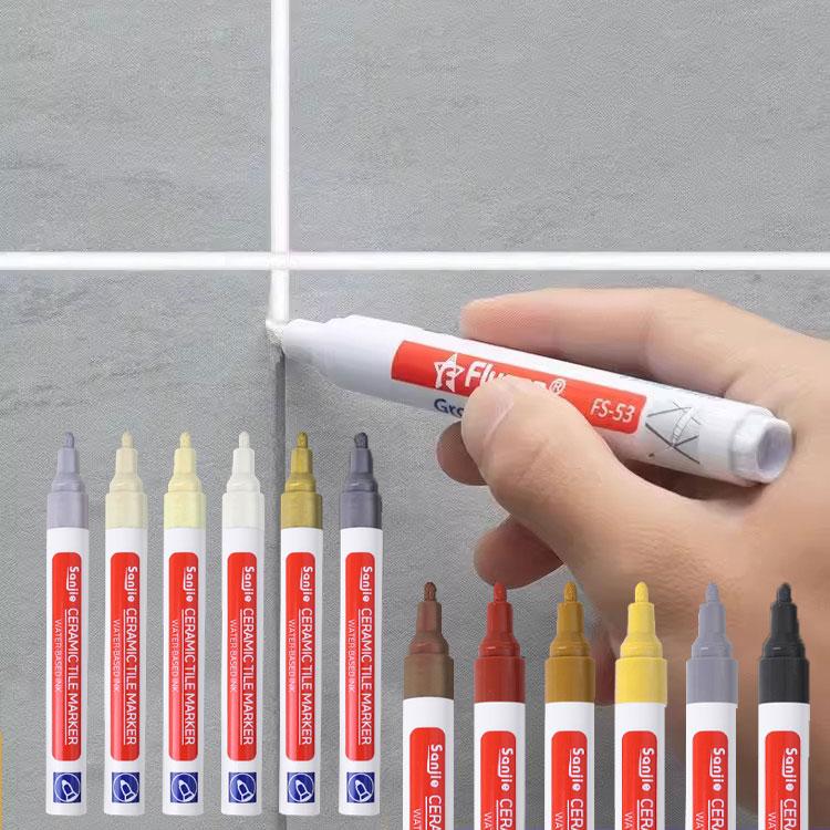 YESPERY 12Color Waterproof Tile Gap Repair Pen Odorless Whit - TikTok ...