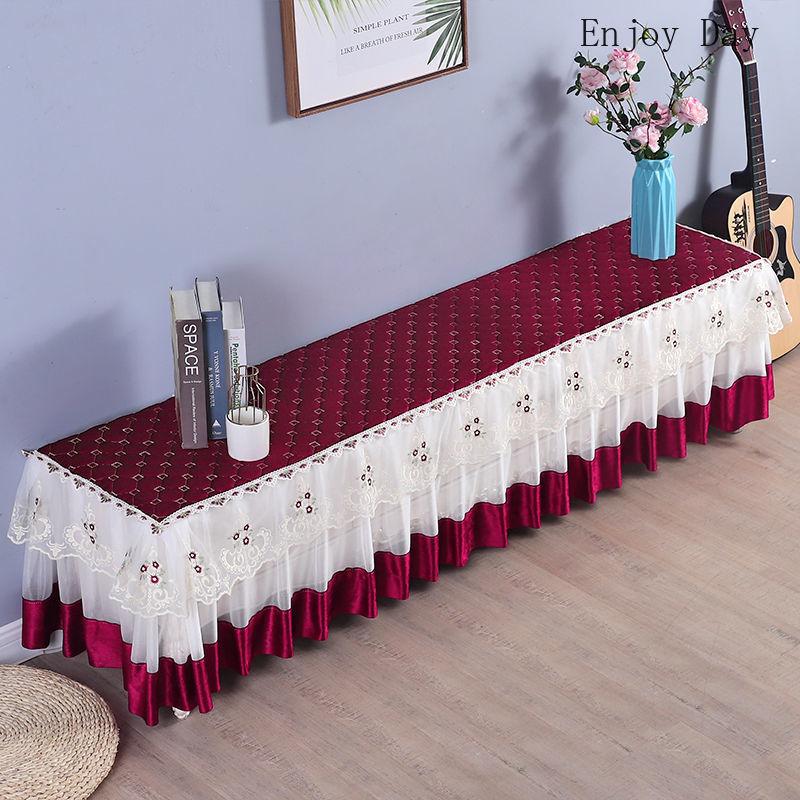 Alas meja gaya Eropah untuk kabinet TV, Kain renda segi empa - TikTok ...