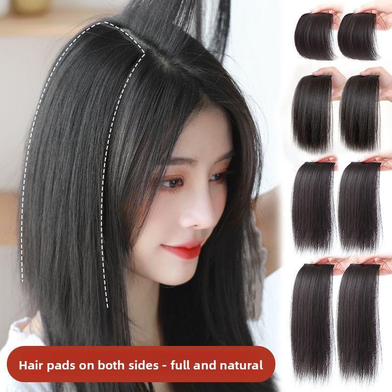 Wig Set Underlay Hair Root High Skull Top Artifact Two Sides - TikTok ...