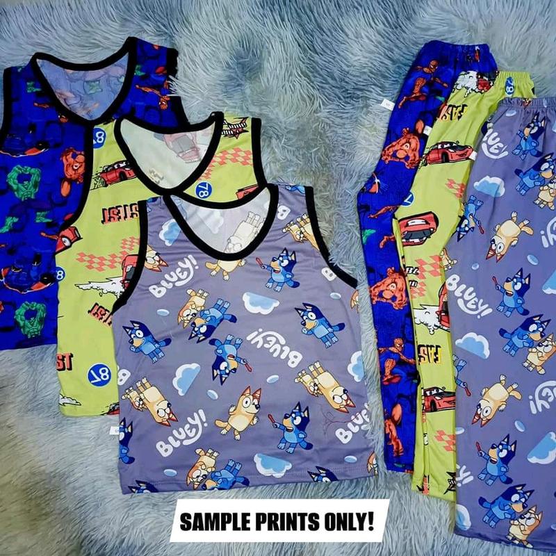 1 pair SANDO PAJAMA Terno for BOY kids Cotton Spandex, Rando - TikTok ...
