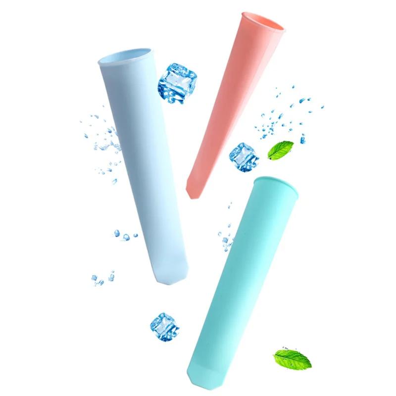 Popsicle Silicone Reusable Summer Popsicle Quick-freeze Self-sealing ...