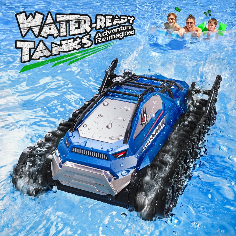 Ruko 1604 Amphibious Remote Control Tank, Shark Monster Waterproof ...