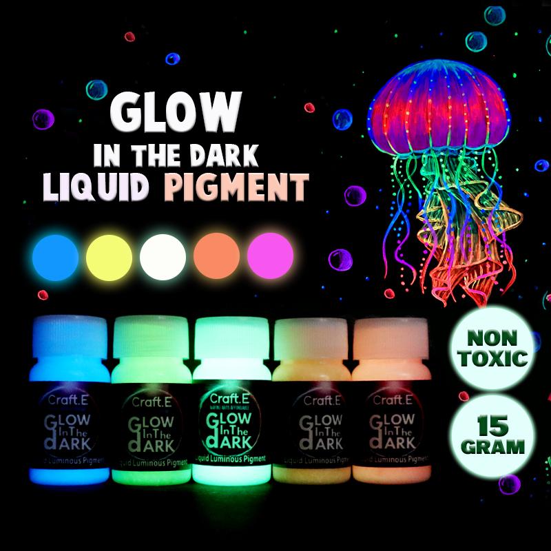 Craft.E Cat Pigmen Luminous DIY Berkilau Dalam Gelap 15g – Cecair ...