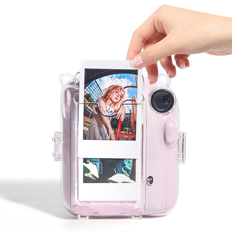 1Set For Instax Mini 12 Transparent Camera Bag Travel Shoulder - TikTok ...