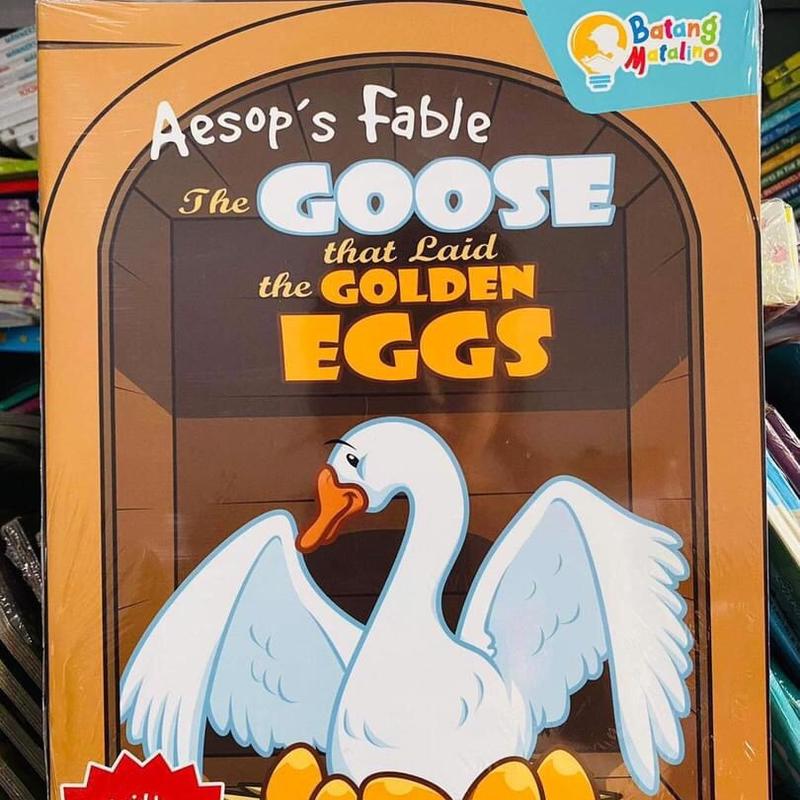Batang Matalino Aesop’s Fable Goose with Golden egg, boy who - TikTok ...