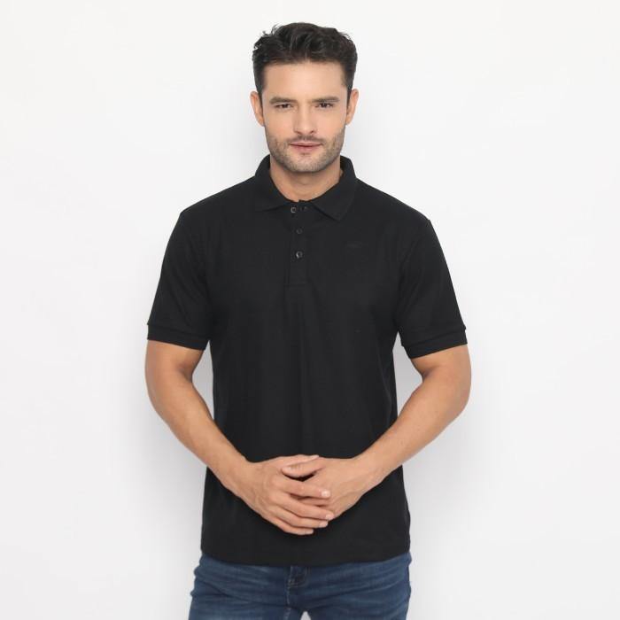 Jual Ricardo Kaos Polo Pria Lengan Pendek Hitam - Kota Surabaya ...