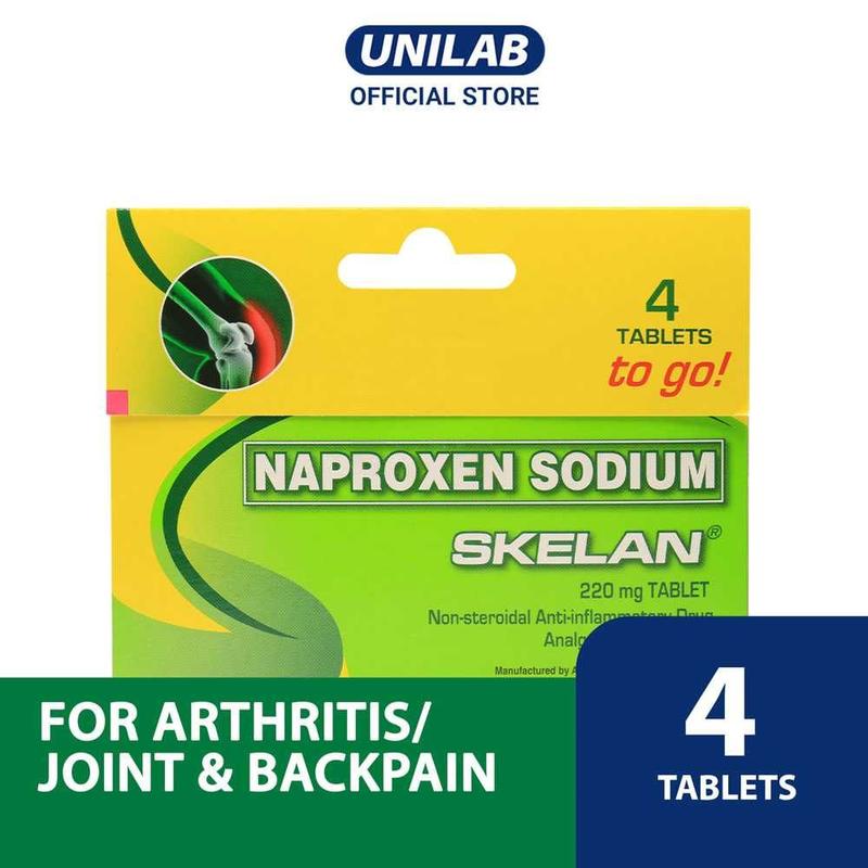 Skelan 220mg 4 Tablets (Relieves Pain From Arthritis, Gout, And ...