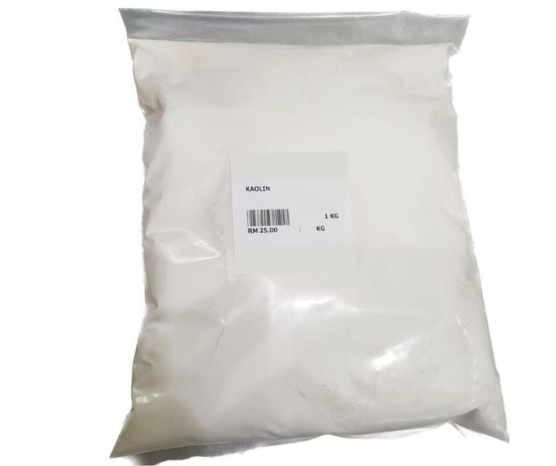 White Kaolin Clay (Cosmetic Grade/Detox Mask) 1kg All Skin Types ...