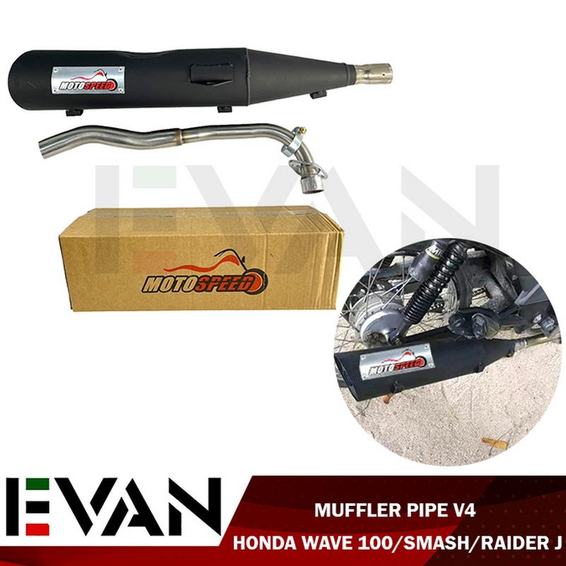 MOTOSPEED HONDA WAVE100/SMASH/RAIDER J/SYM MUFFLER PIPE - TikTok Shop ...