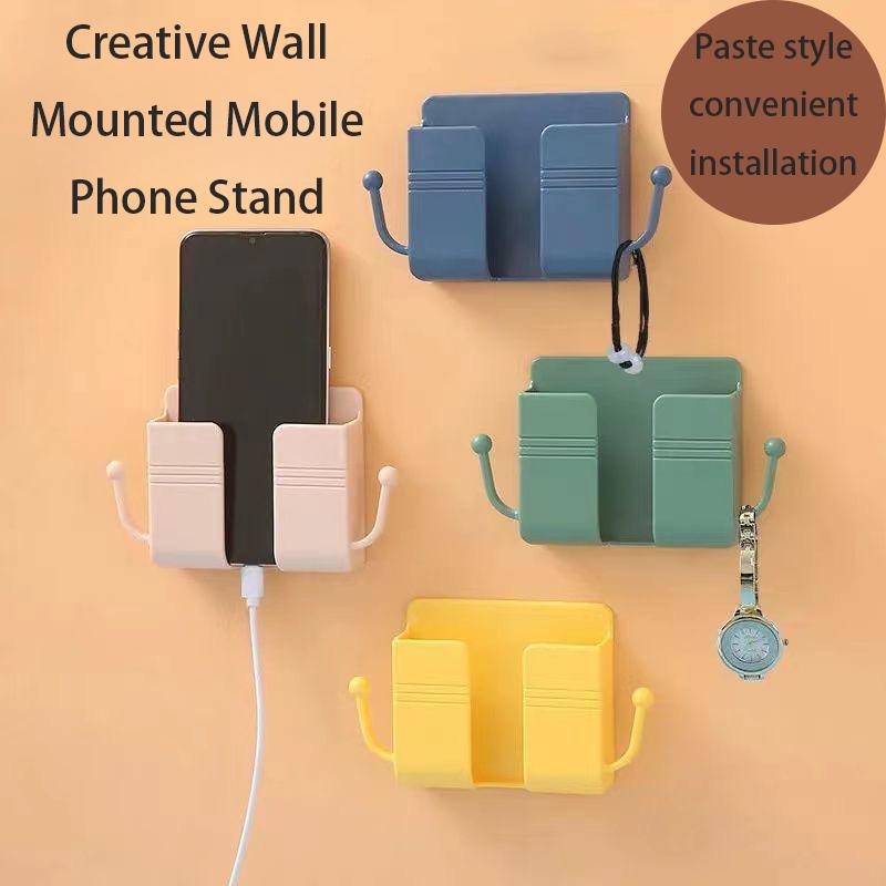 MHO Home Mobile Wall Mount Stand Adhesive Durable Socket Phone - TikTok ...