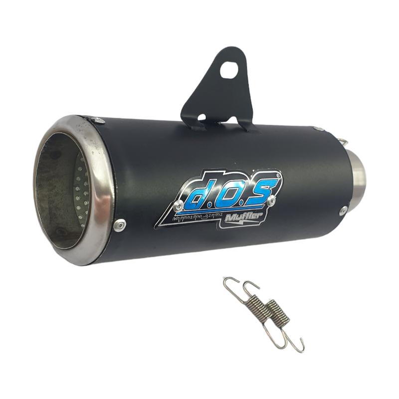 Silincer Knalpot Dos Black Gp1 Silencer - Shop | Tokopedia