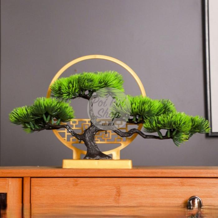 Promo Tanaman Bonsai Pot Imlek Backdrop Oriental Zen Sakura Moss ...