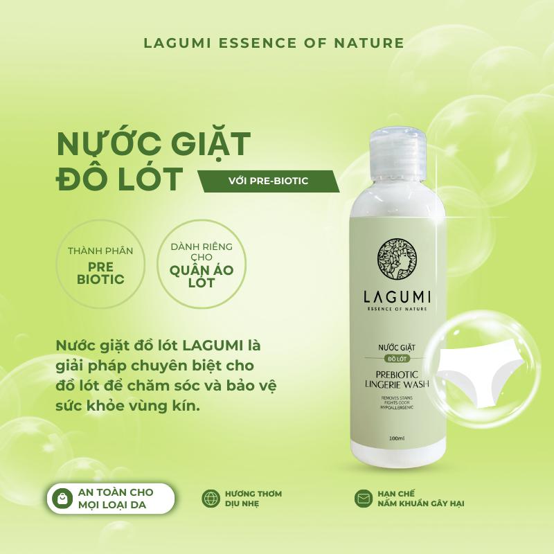 [LAGUMI] Nước giặt đồ lót chuyên dụng Lagumi 100ml dịu nhẹ a - TikTok ...