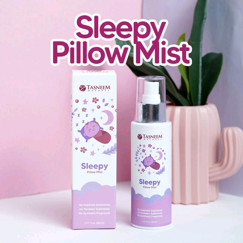 Sleepy Pillow Mist Tasneem Naturel Spray Tidur Untuk Anak Mudah ...