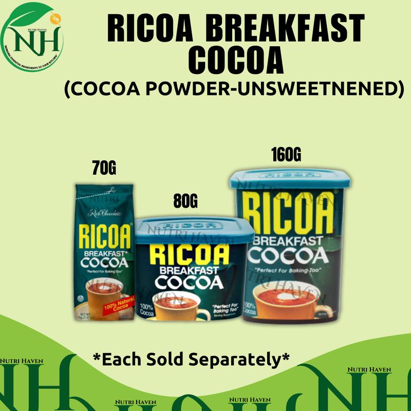 RICOA BREAKFAST COCOA POWDER (unsweetened cocoa powder) 70g, - TikTok ...