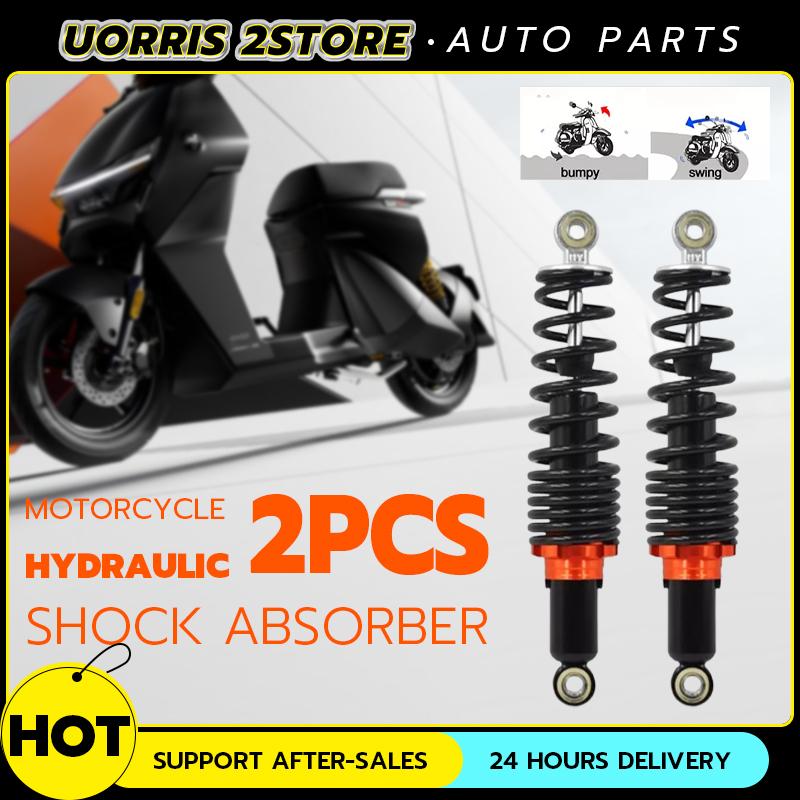 【COD】2pcs Motorcycle Rear Shock Universal 250mm 310mm Hydraulic ...