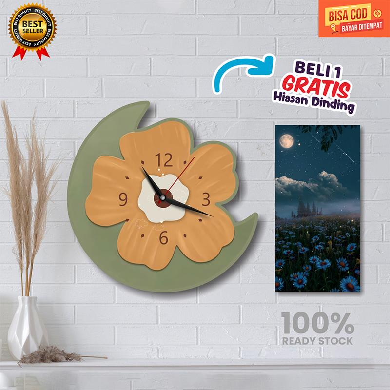 Grosir jam dinding Beli 1 GRATIS 1 hiasan dinding/jam dindin - Shop ...