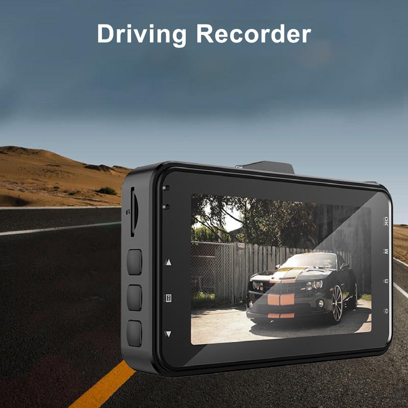 1 Set Dash Camera Wide Angle Multi-function 1080P 3-Inch Ultra - TikTok ...