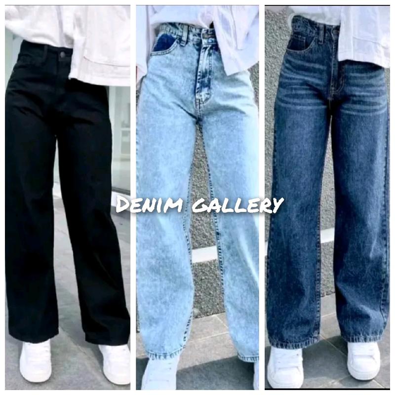 Wide Large Long plazo premium quality for women Jeans - TikTok Shop ...