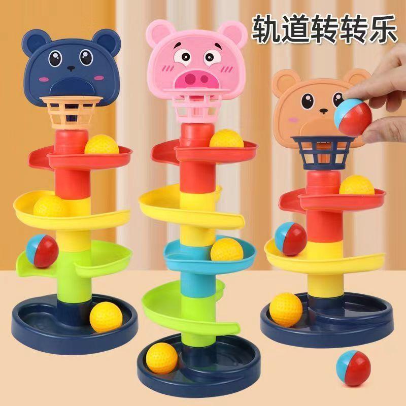 Mainan Pendidikan Awal untuk Bayi, Trek Bola Berputar, Latihan - TikTok ...
