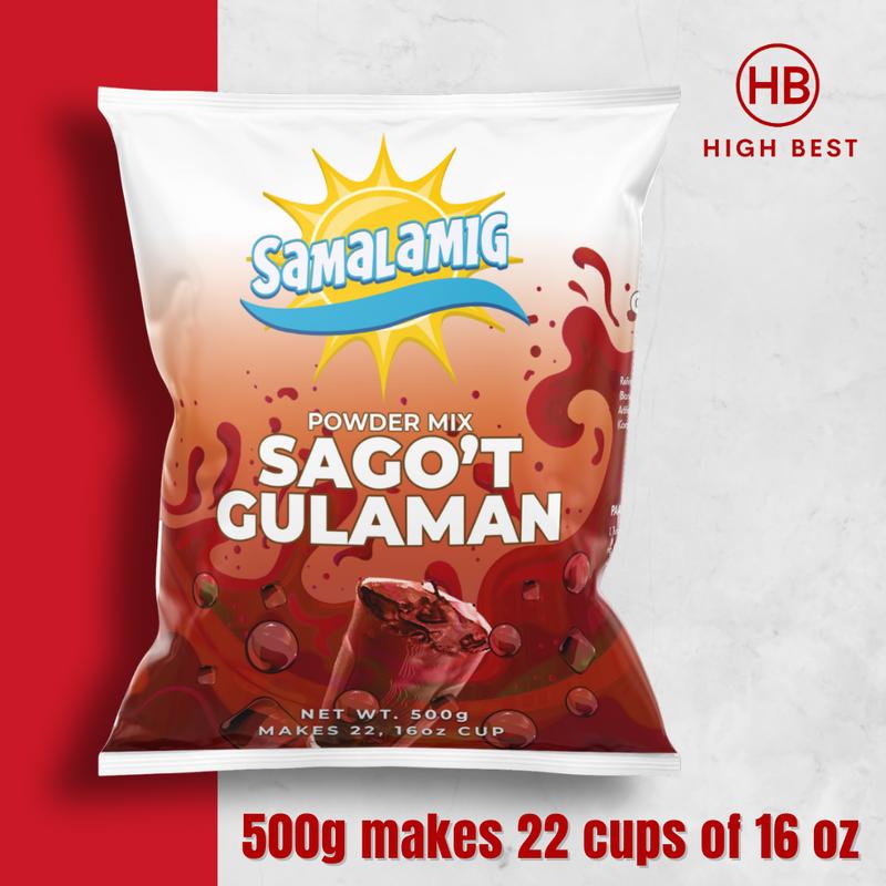 Samalamig Sago't Gulaman Powdered Drink (Juice Series) 500g 1pack ...