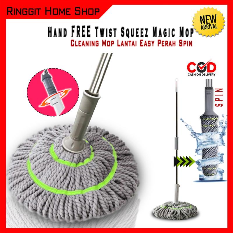 Ringgit Home Shop Mop Lantai Mudah Tanpa Sentuh Air Hands Free - TikTok ...