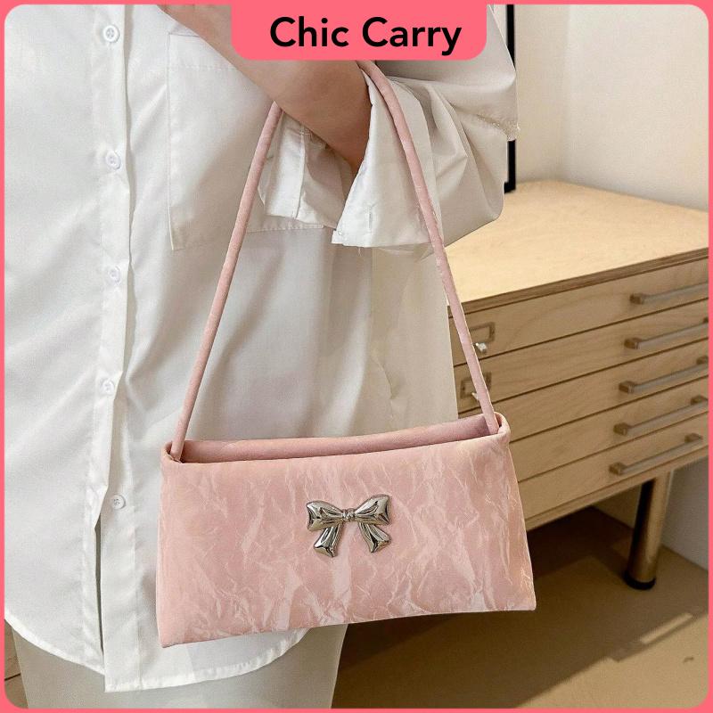 Beg Bahu, Fesyen, untuk Wanita, Hiasan Ikatan bentuk rama-rama - TikTok ...