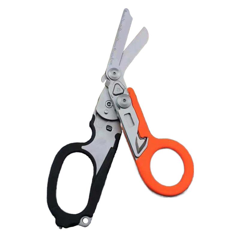 Shears Emergency Scissors Tool Stainless Steel Foldable Trauma - TikTok ...