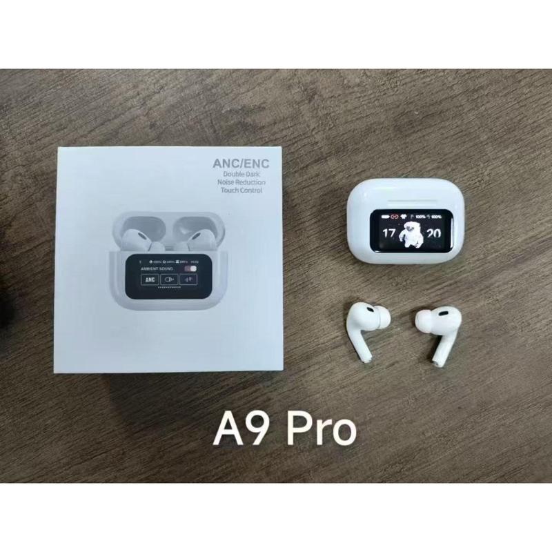 A9 PRO Top-of-the-Line Wireless Headphones: Intelligent Touchscreen ...