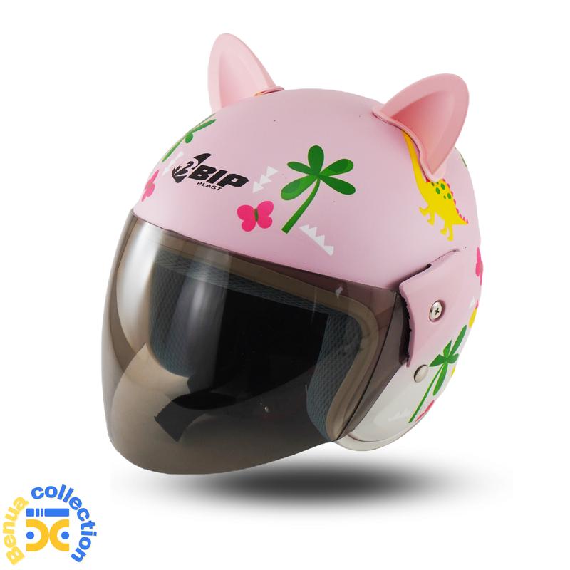 Helm Anak Motif Lucu Helm Bogo Anak Kuping Kucing SNI Terbar - Shop ...