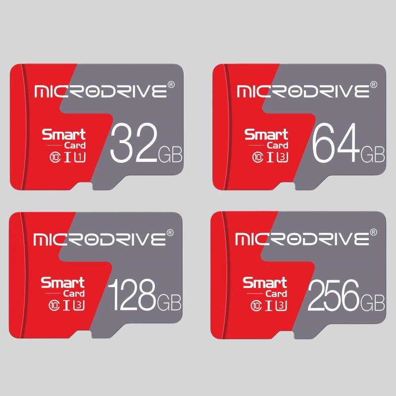 Microdrive 32gb 64gb 128gb 256gb Micro SD Card, Class 10 U3 Memory Card ...