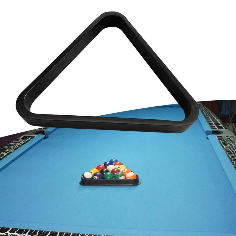 Wood Billiard Triangle Ball Rack for 2inch Pool Balls Table Pool Ball ...