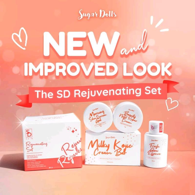 SD REJUVENATING SET New All Skin Types Skincare Cream Kojic Skin ...
