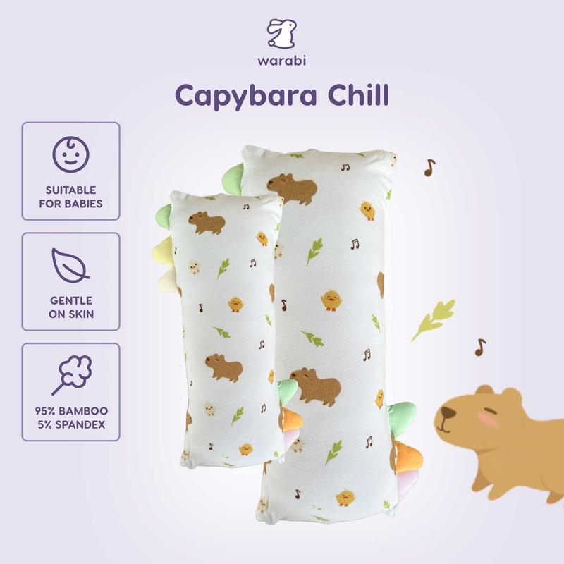 Capybara Chill Snuggle Bamboo Pillow - TikTok Shop Singapore