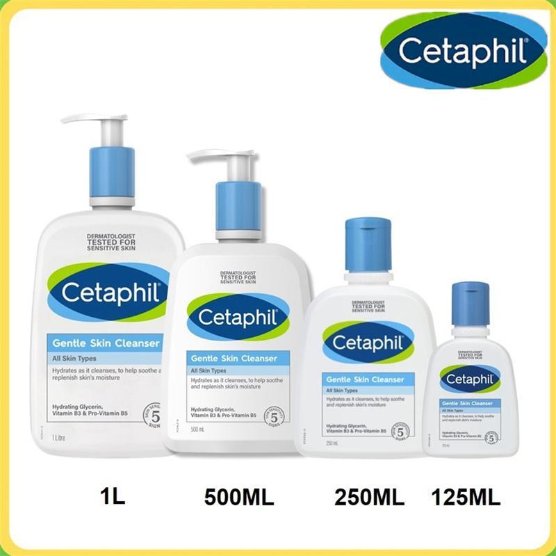 [ซื้อ 1 แถม 1] Cetaphil Gentle Skin Cleanser เซตาฟิล 125 Ml/250ml/500 - TikTok Shop Thailand