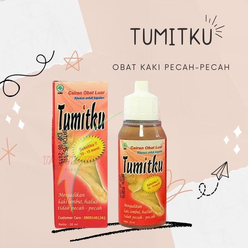 TUMITKU Untuk Kaki Pecah - Pecah 30 ML Solusi Untuk Tumit Kapalan ...