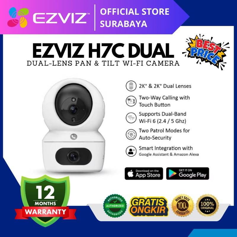 Ezviz H7c Dual-Lens 2K+ & 2K+ Smart Home Wifi Pan Tilt IP Camera CCTV ...