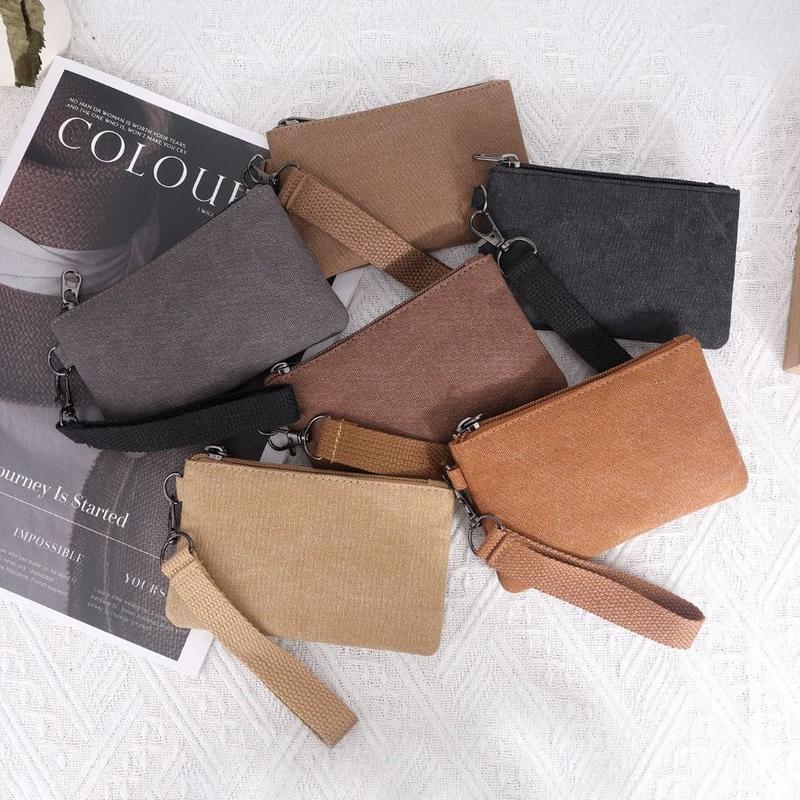 Dompet Syiling Warna Pepejal, Ketibaan Baru, Diperbuat daripada ...