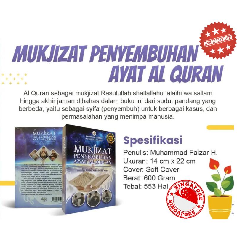 original Ruqyah Book Miracle Of Healing Quranic Verse By Ustadz ...
