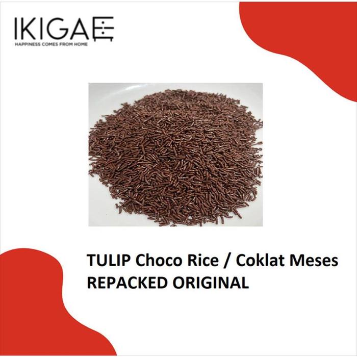 Jual TULIP CHOCO RICE / COKLAT MESES REPACK ORIGINAL / MINT / WARNA 500 ...