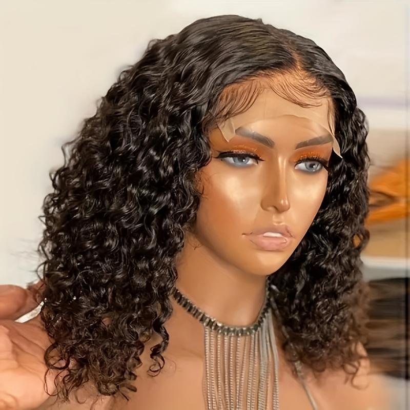 Fashion Girl Brazilian Water Ripple Human Hair Wig | 150% Density ...