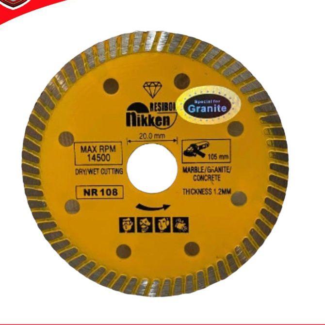Diamond wheel niken resibon turbo pisau potong granit nikken - Shop ...